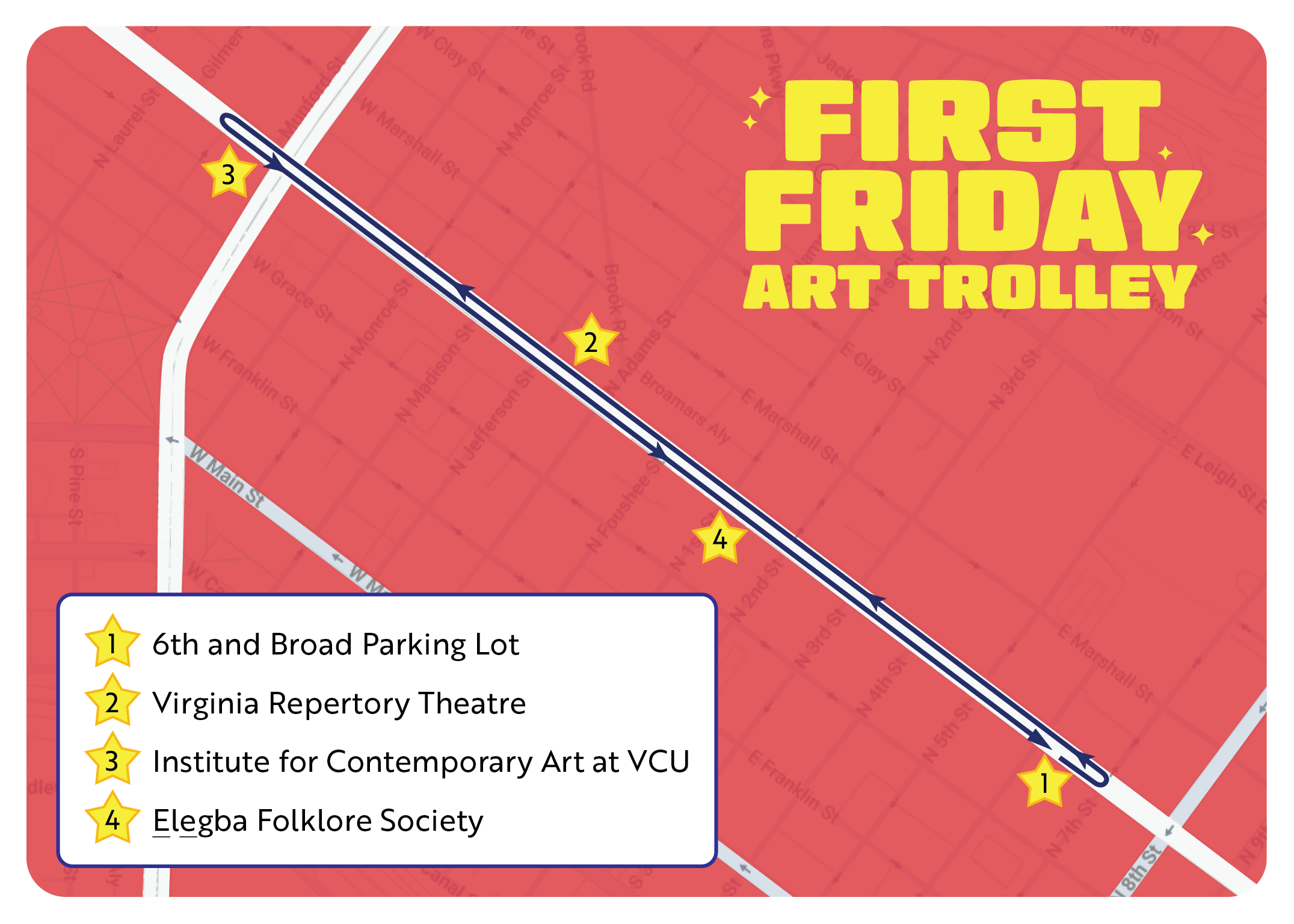 Ride Richmond's new First Fridays art trolley this fall - Axios Richmond