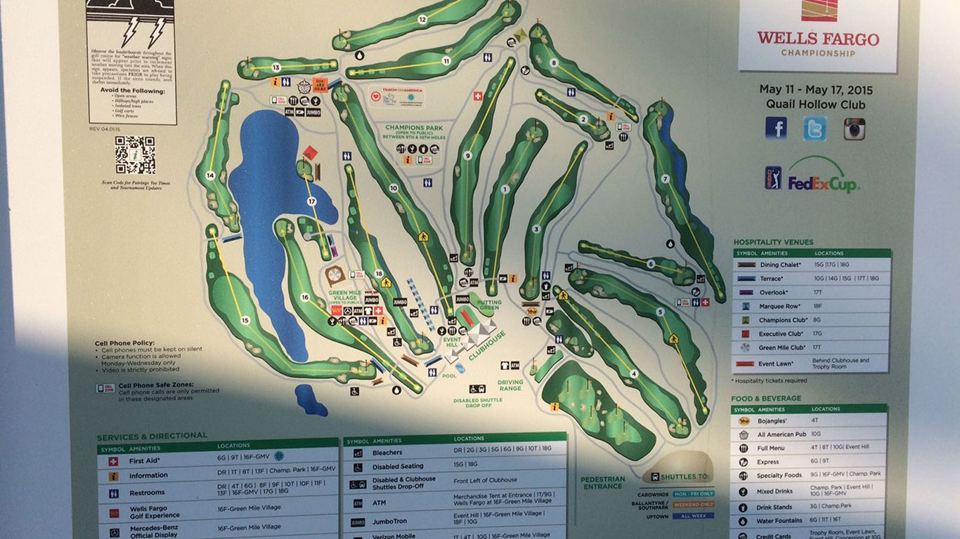 10 spots you need to hit up at the Wells Fargo Golf Championship ...