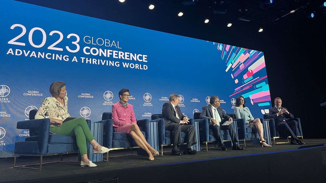 Milken kicks off with banking system, commercial real estate in focus