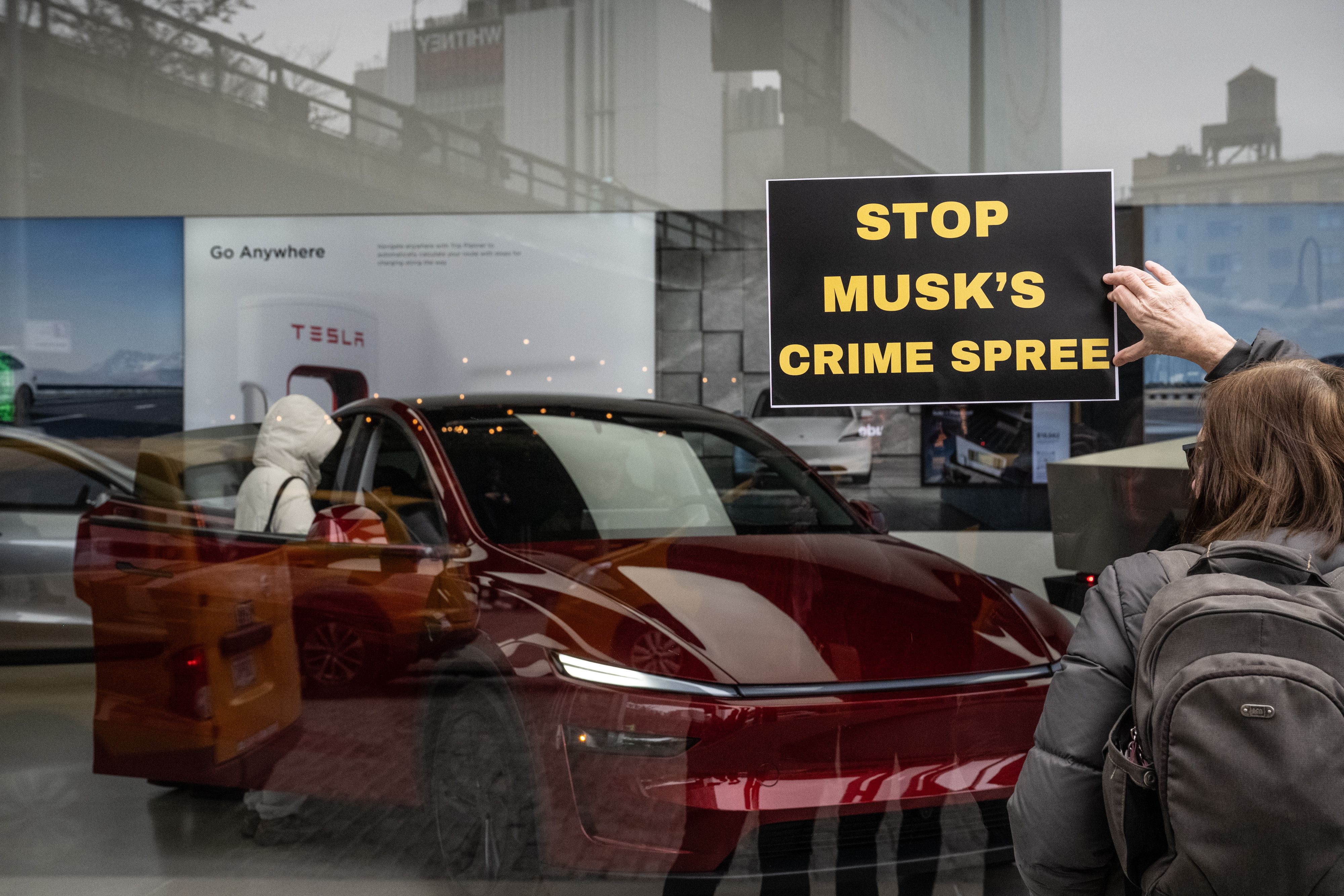 What to know about the #TeslaTakedown movement targeting Elon Musk