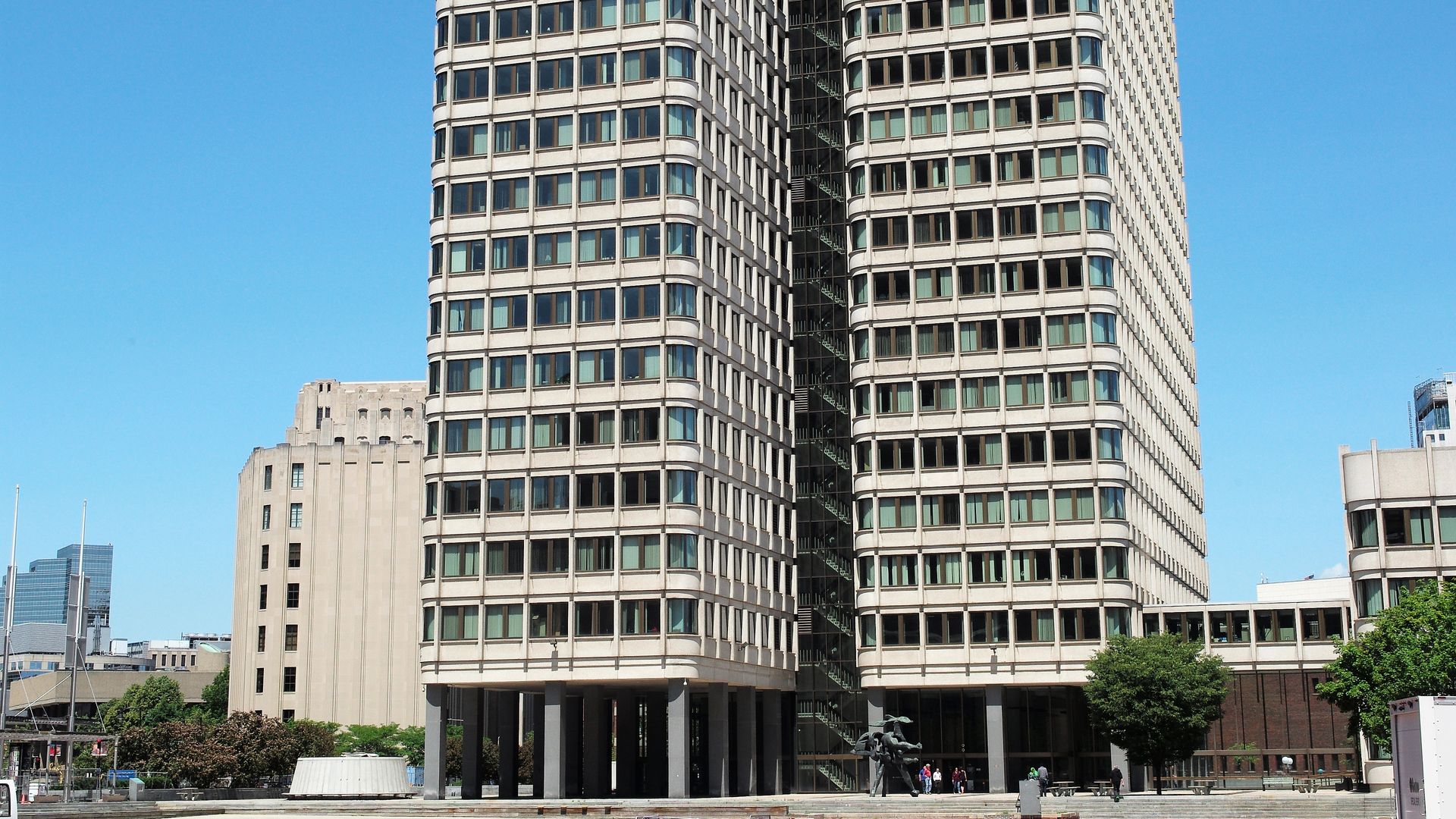 JFK, Tip O'Neill federal buildings in Boston listed for sale - Axios Boston