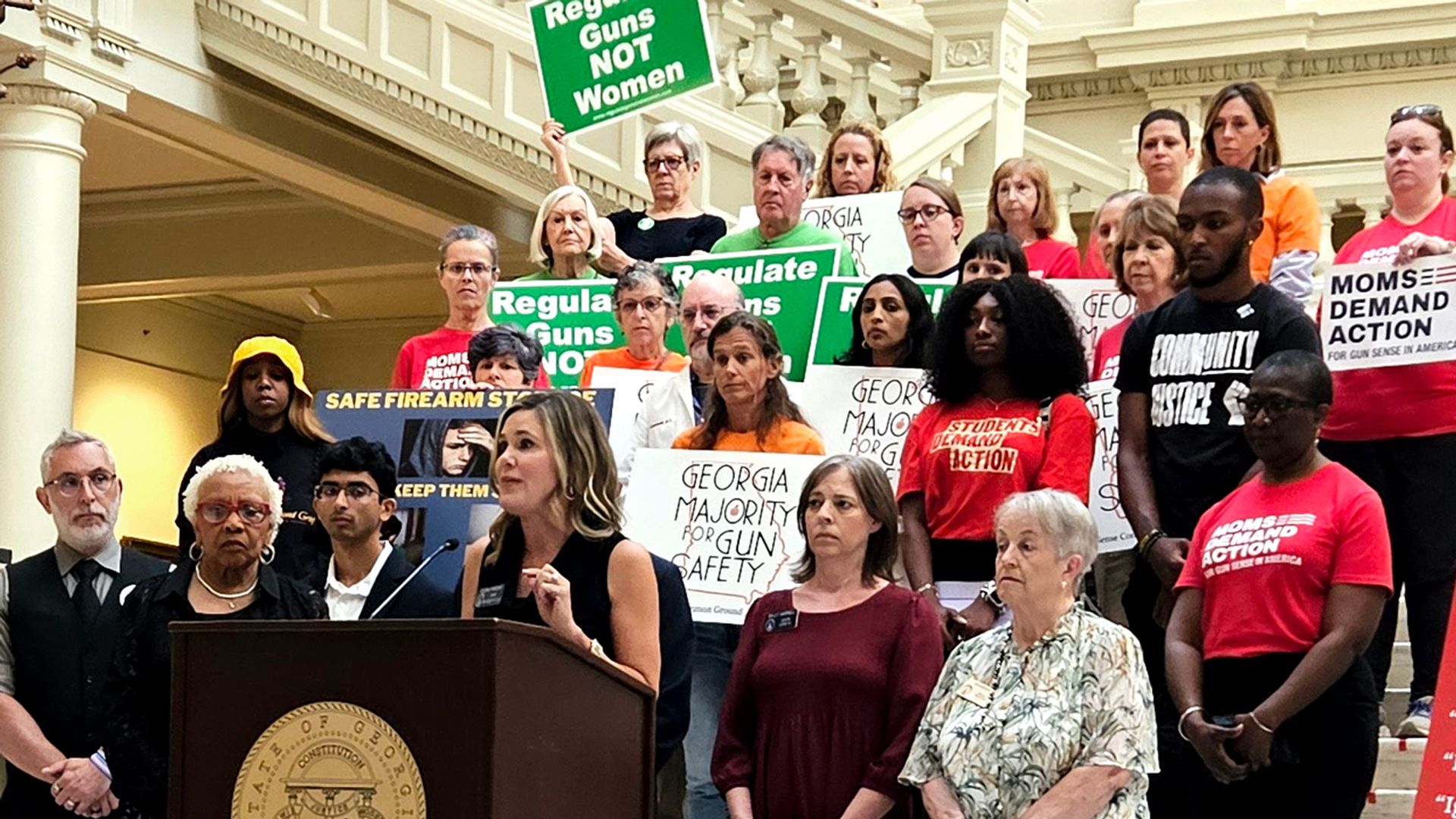 Ga. Democrats renew push for stricter gun laws after mass school ...