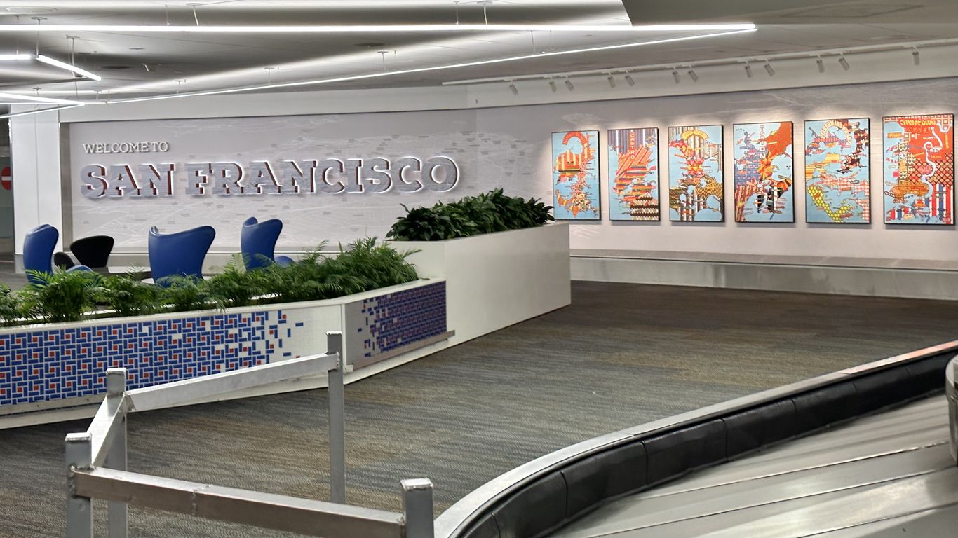 SFO nears pre-pandemic international travel levels - Axios San Francisco