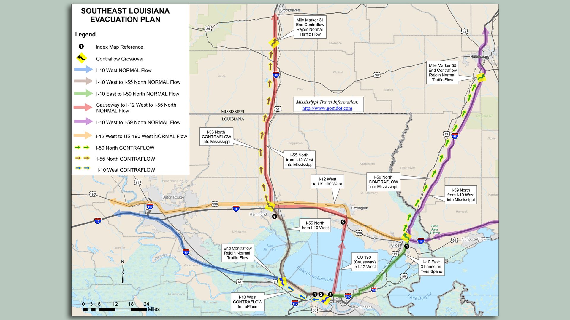 Contraflow is dying as a New Orleans hurricane evacuation option ...