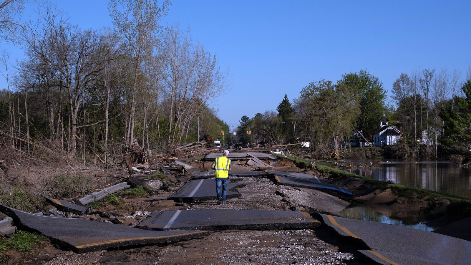 In photos: Thousands of homes destroyed after Michigan floods