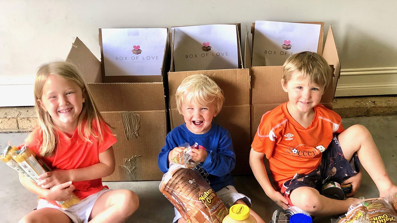 Meal box program offers families a way to give back together - Axios ...