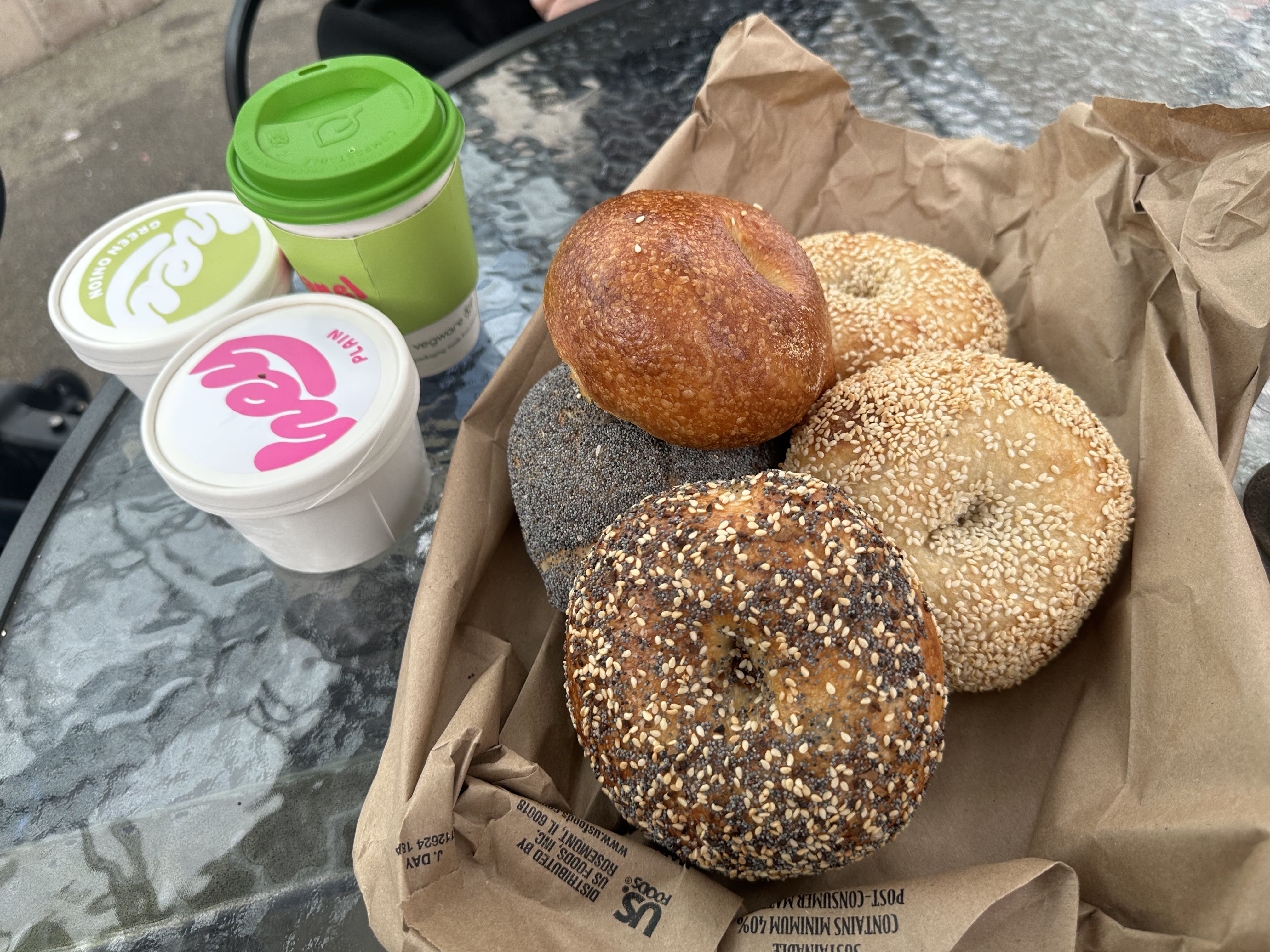 Hey Bagel is open, serving hot bagels at University Village in Seattle ...