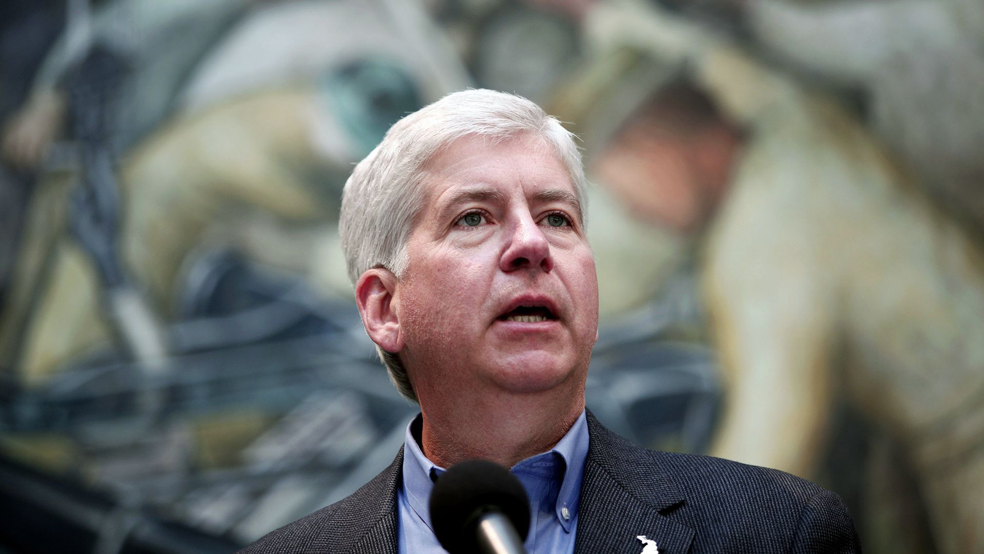 Former Michigan Gov. Rick Snyder charged in Flint water probe