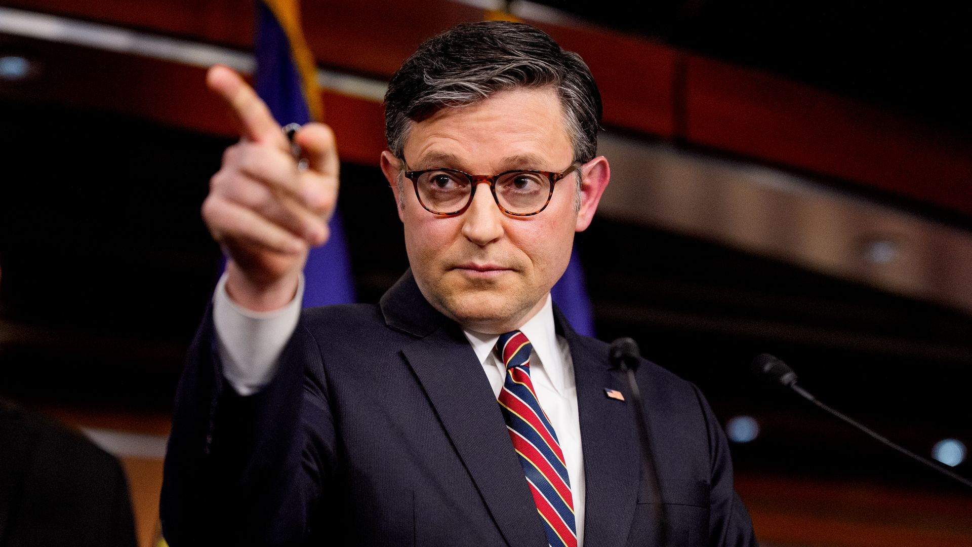 A dozen centrist House Republicans fire warning shot to Mike Johnson