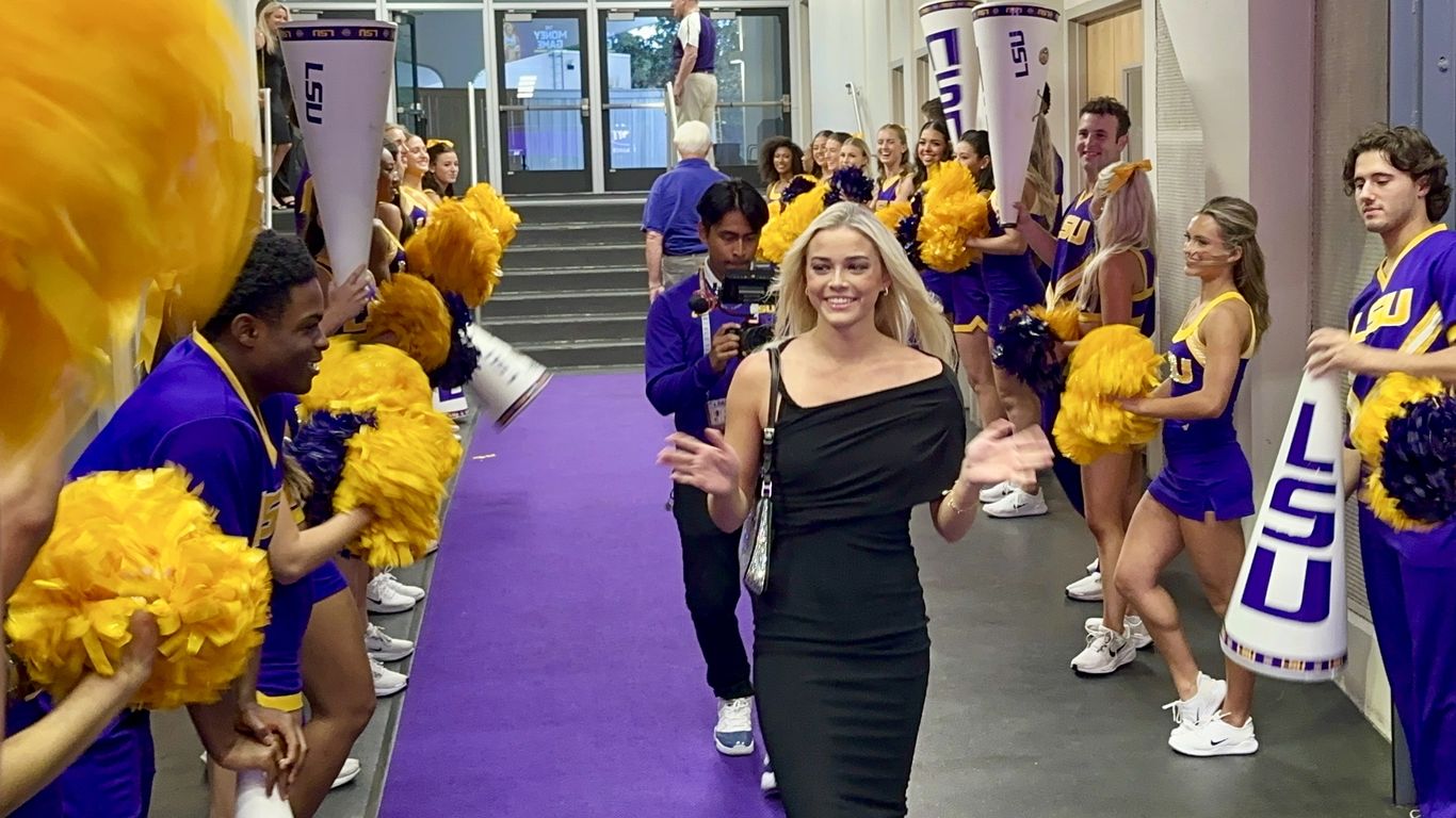 Photos: Livvy Dunne, Flau'jae Johnson sparkle at "Money Game" premiere ...