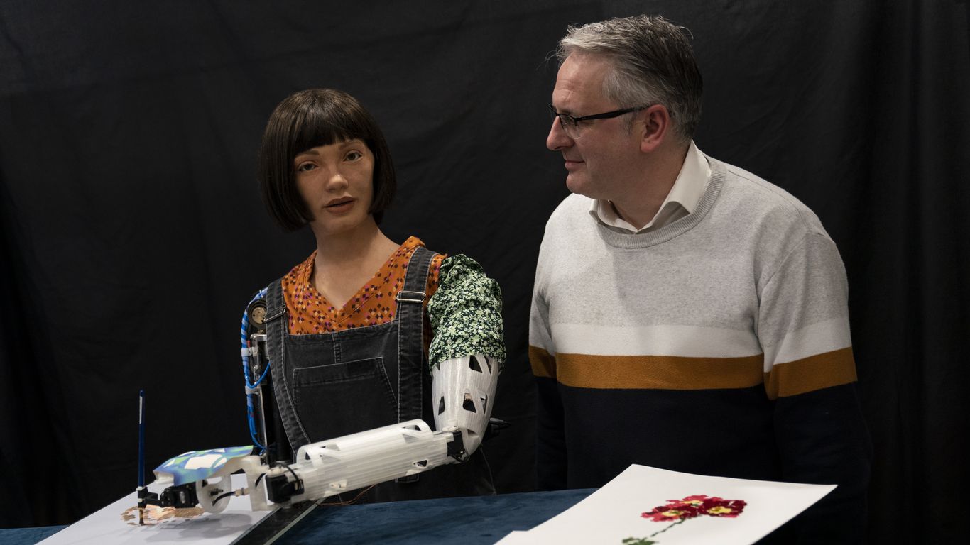 Meet Ai-Da, a robot "artist"