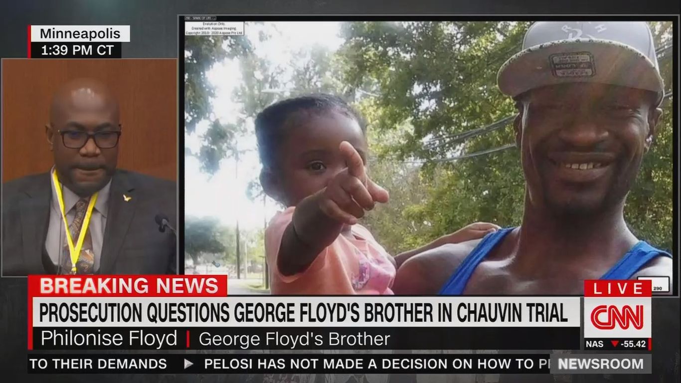 George Floyd's brother gives emotional testimony at Chauvin trial