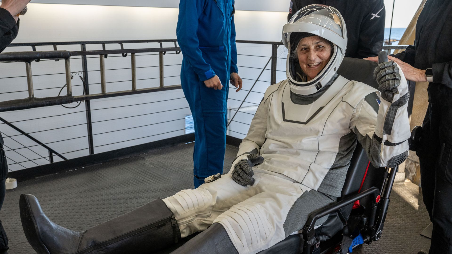 Photos: NASA astronauts return to Earth after 9 months stranded in space