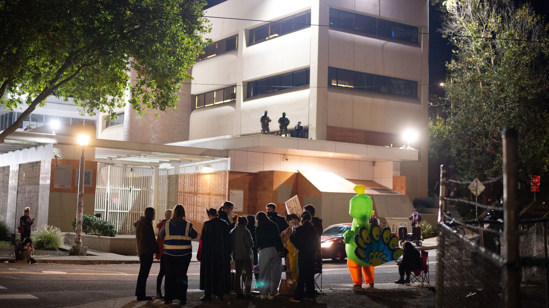 Portland National Guard deployment cost $26M, report says - Axios Portland