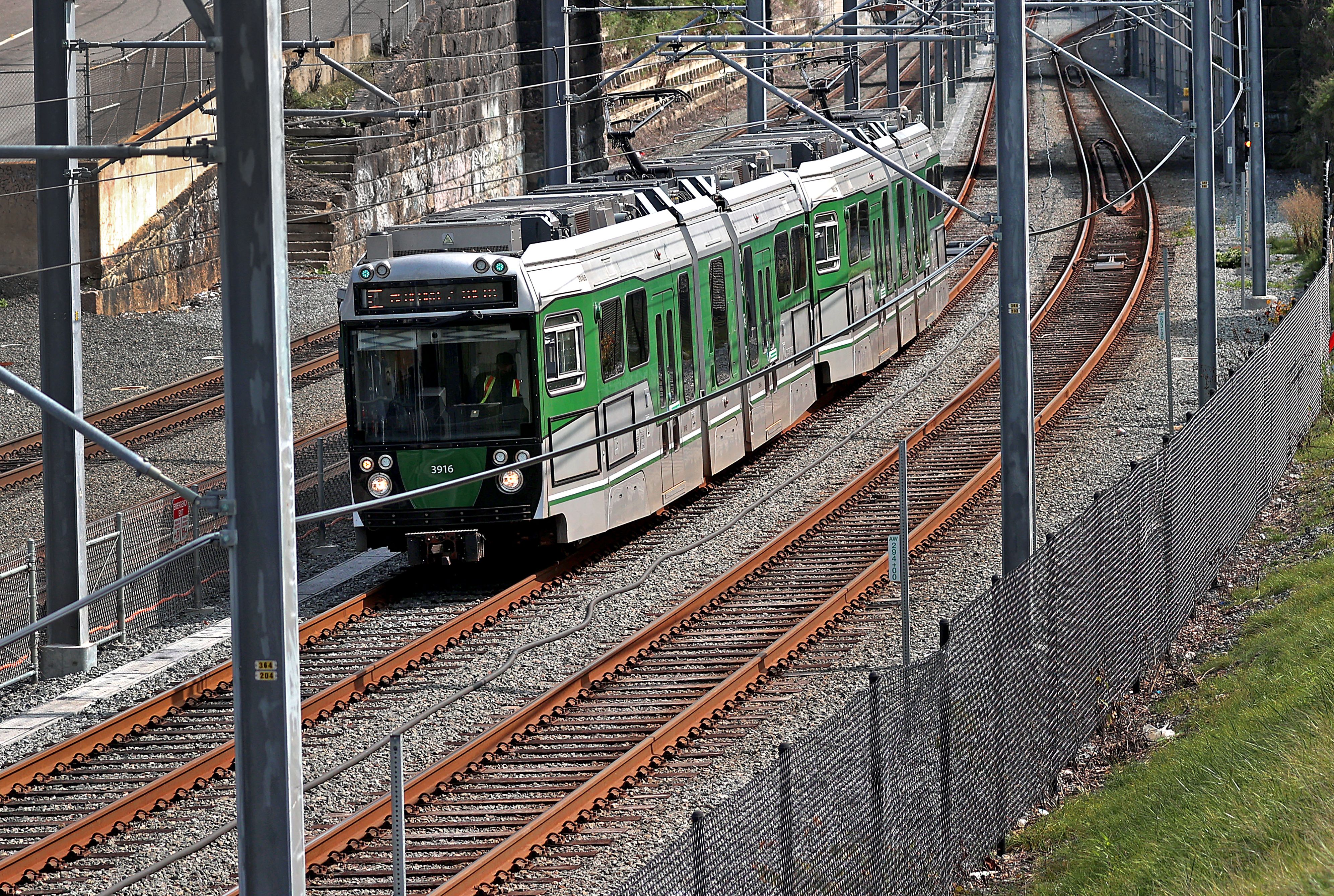 Mbta Green Line Derailed MBTA Green Line Train Was Traveling 3 Times