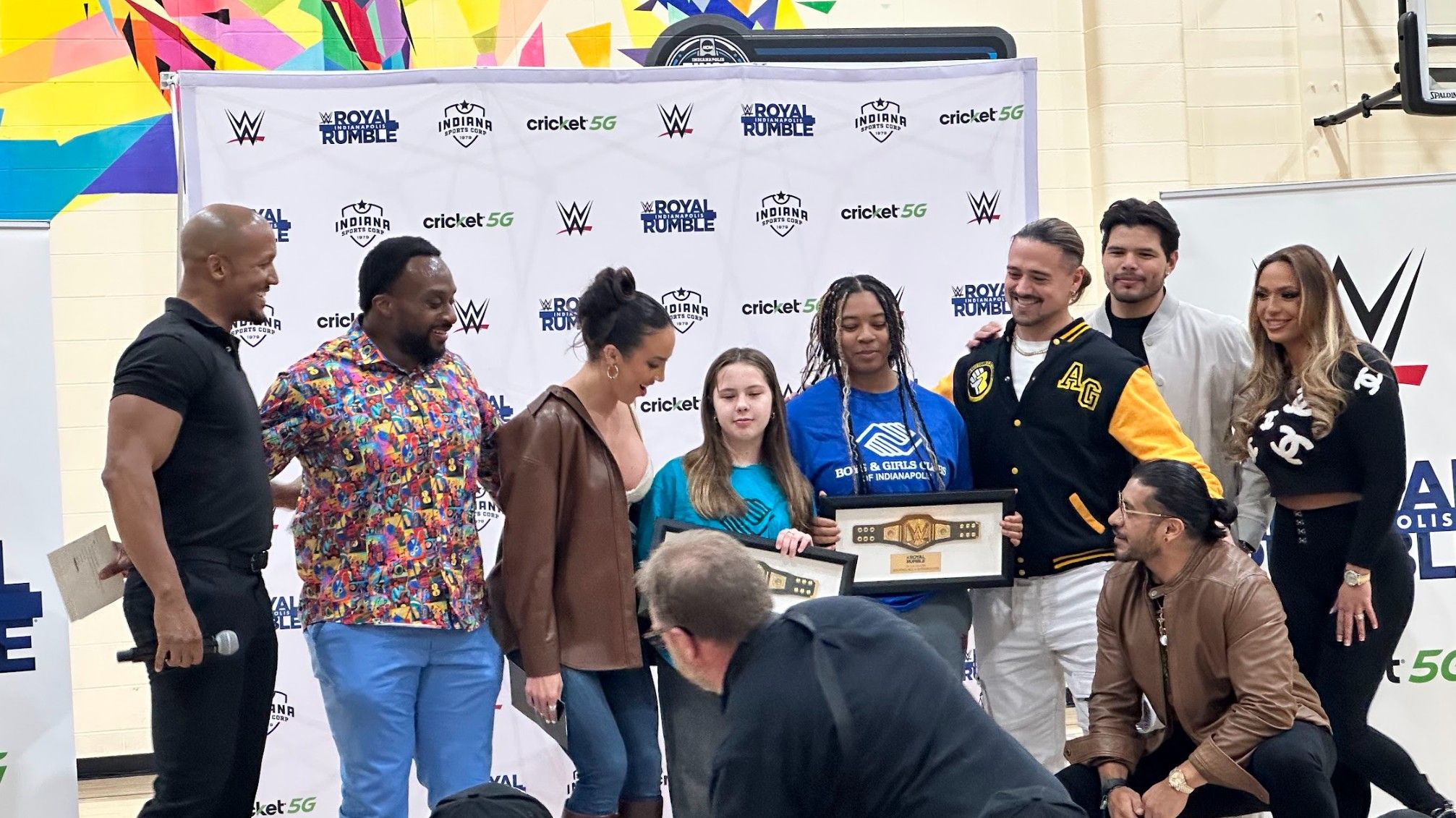 In photos: The WWE Royal Rumble in Indy - Axios Indianapolis