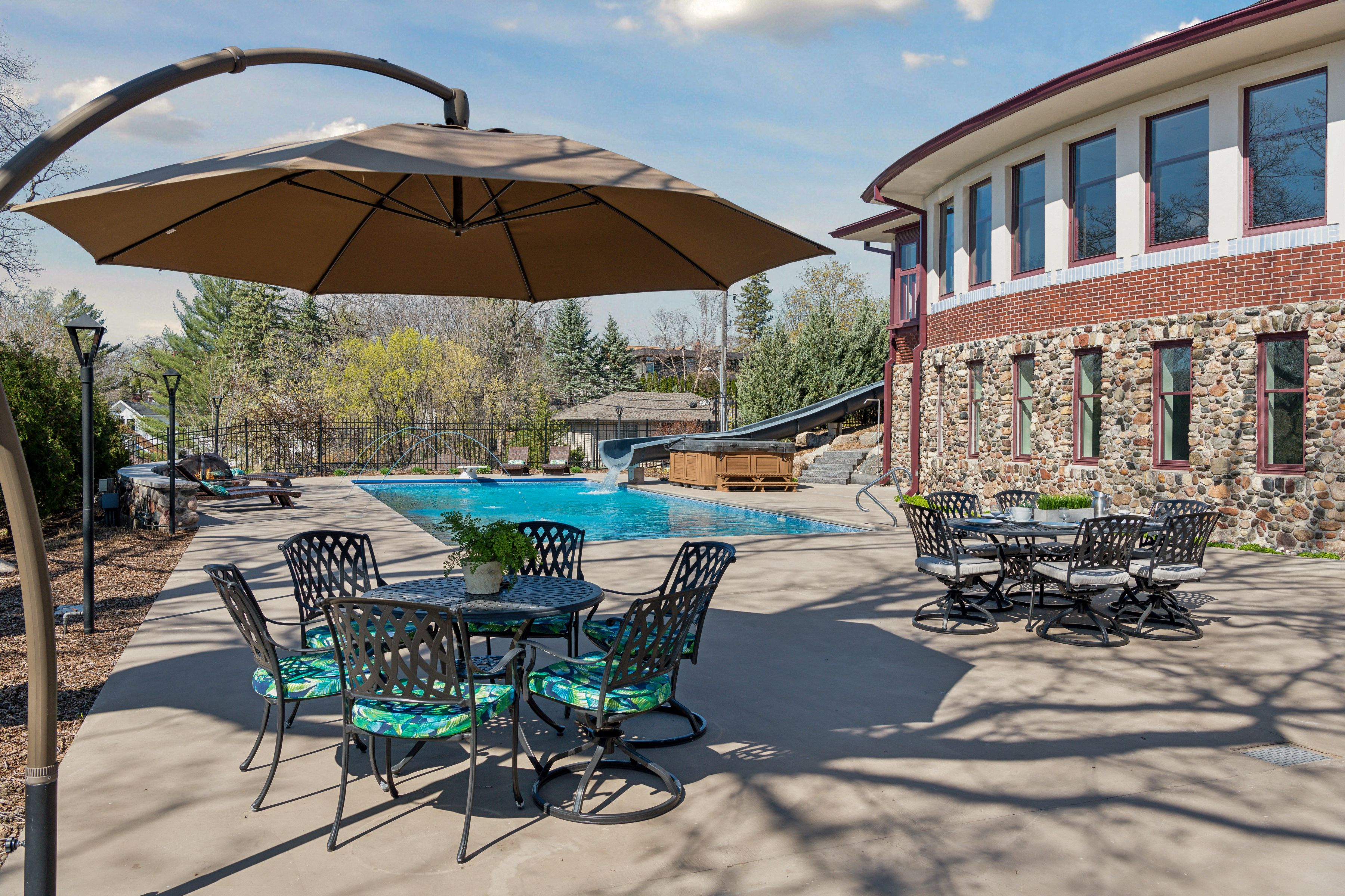 Linden Hills mansion with 49-foot waterslide lists for $1.995 million ...