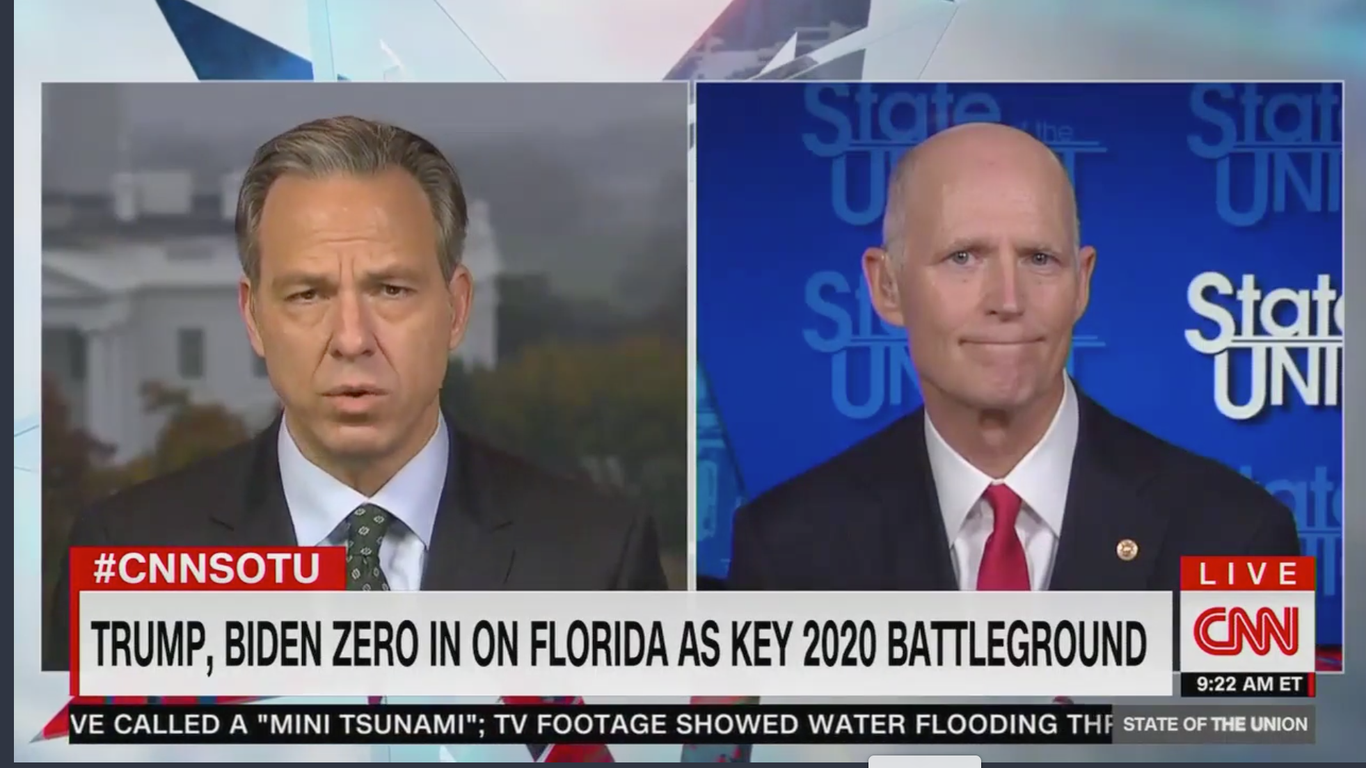 GOP Sen. Rick Scott: Election results "should not be dealt with through ...