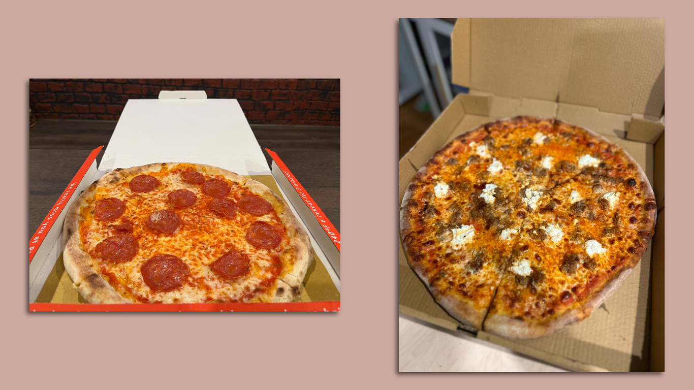 Rate our election night pizzas - Axios Miami