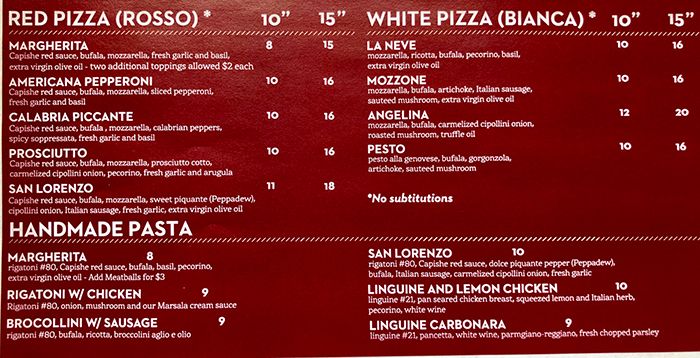 Capishe, a fast-casual Italian restaurant, off to hot start — view menu ...