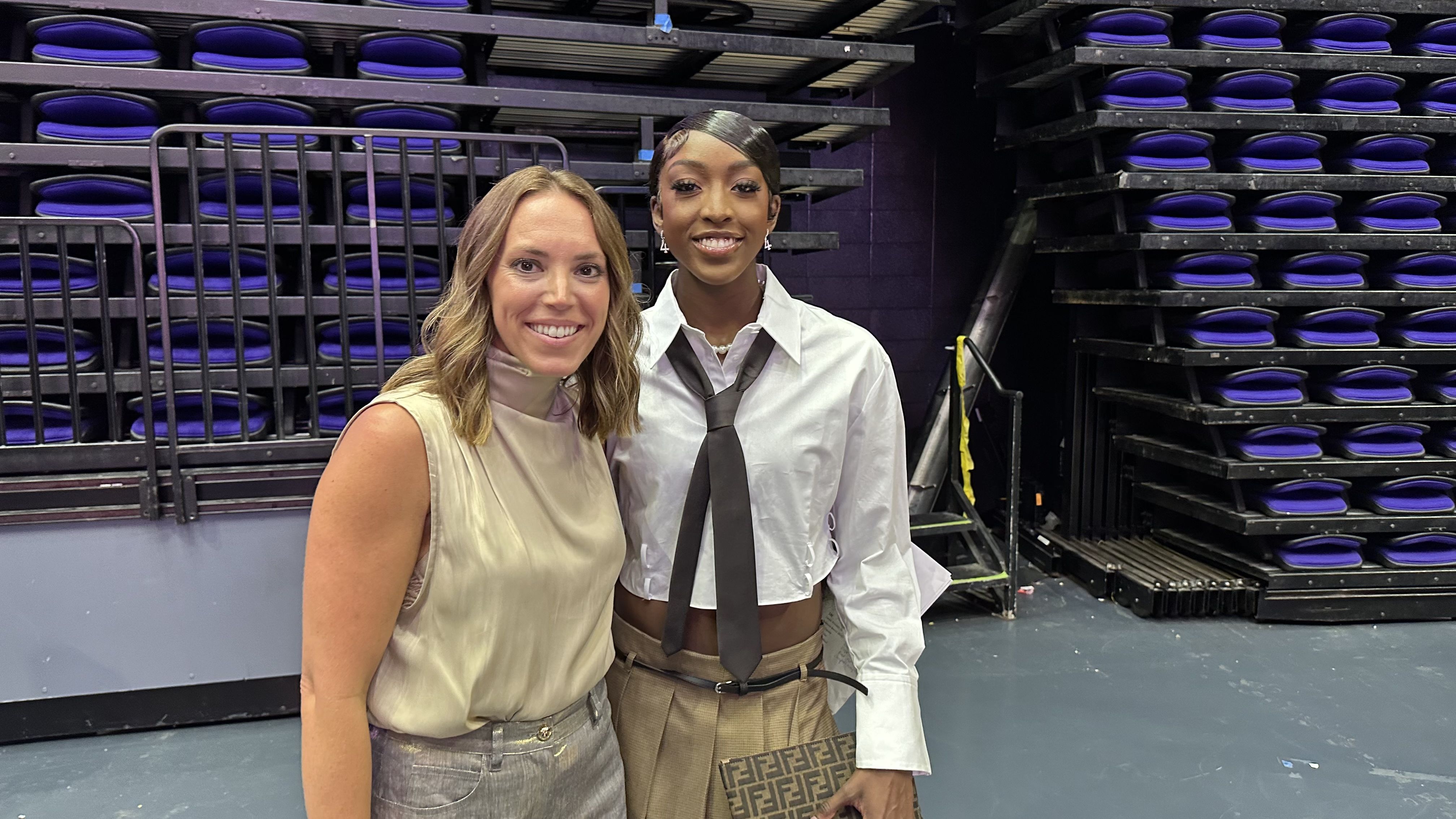 Photos: Livvy Dunne, Flau'jae Johnson sparkle at "Money Game" premiere ...