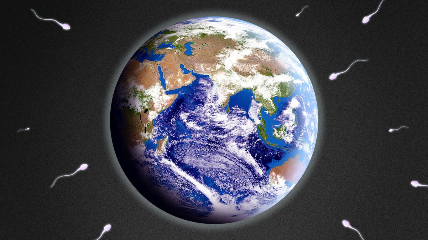 A new book blames chemicals for a drop in global sperm counts