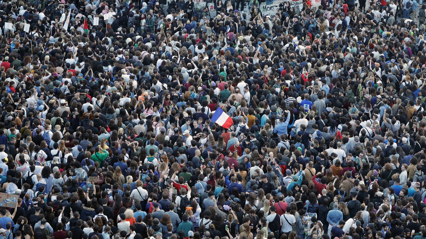 France leftists in elections surge past Macron's bloc, far-right party