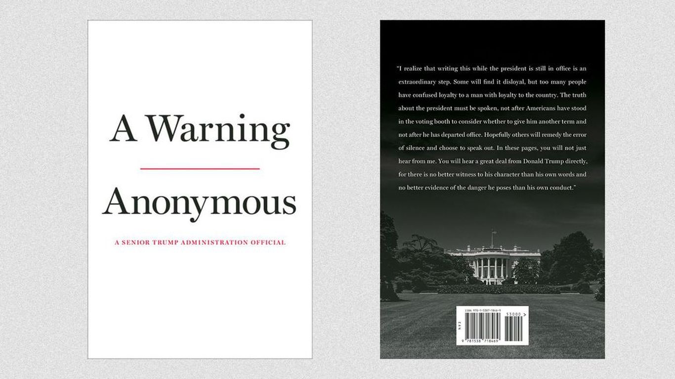 Book by "Anonymous" Trump official breaks Hachette pre-sale record