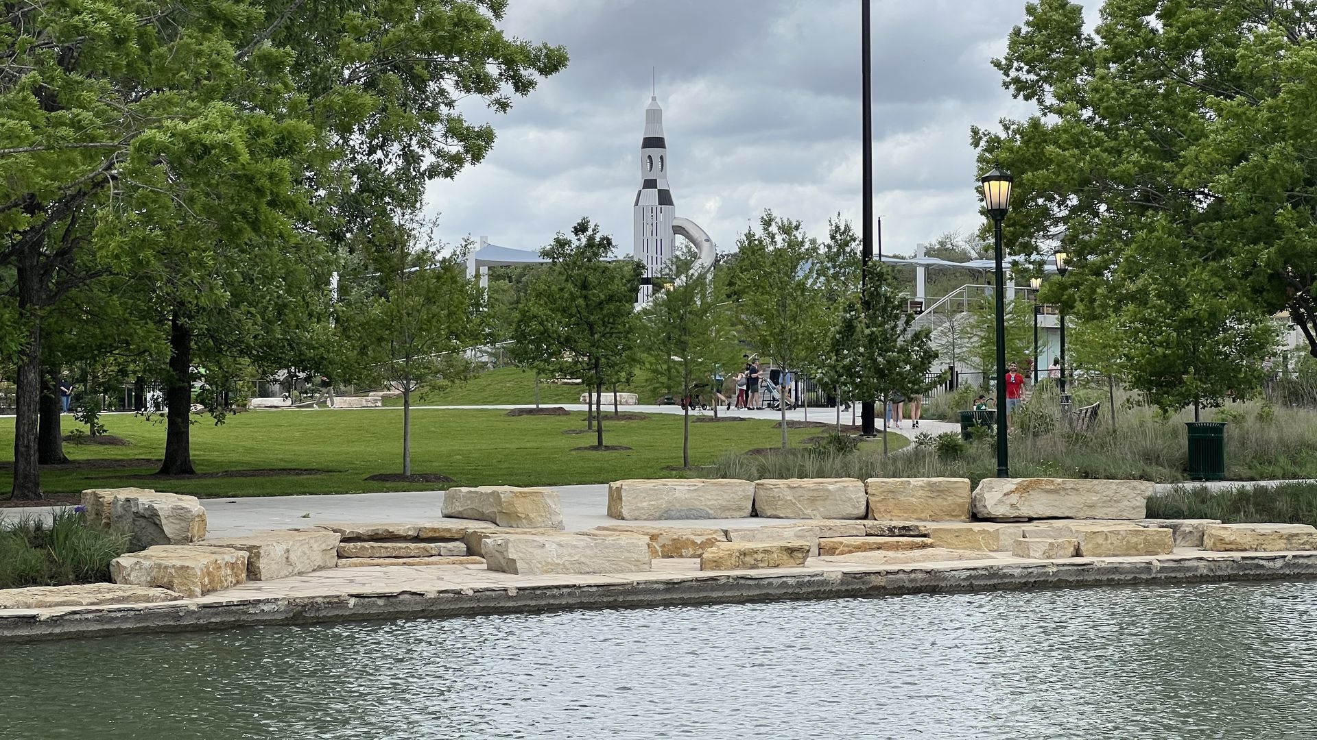 Hermann Park enhancements debut this week - Axios Houston