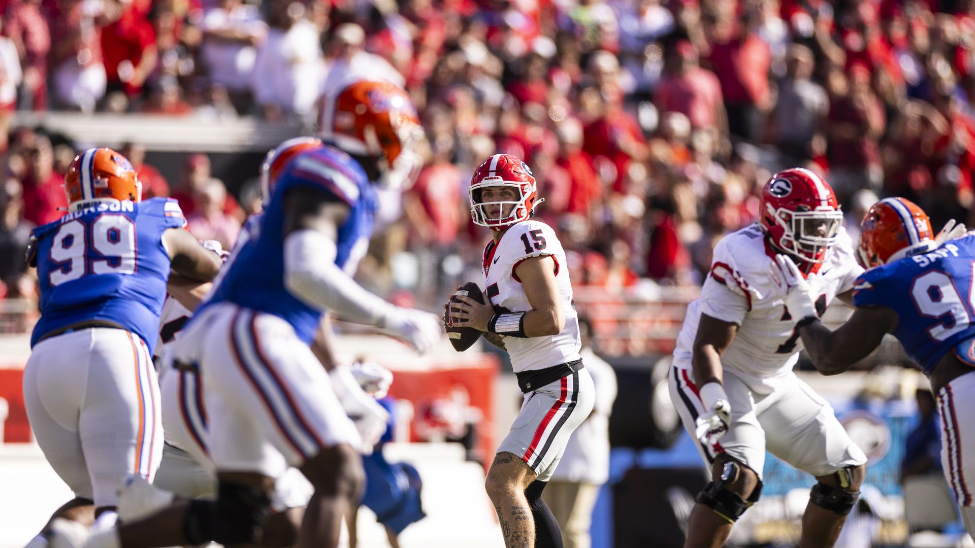 Georgia vs. Florida rivalry renewed, Falcons report card - Axios Atlanta