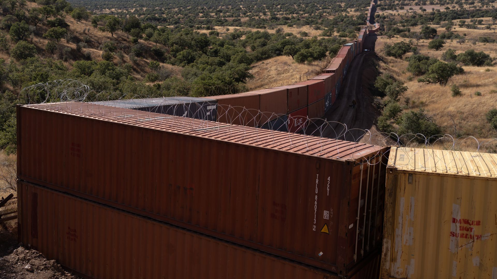 Arizona to begin shipping container auction for Ducey's makeshift wall ...