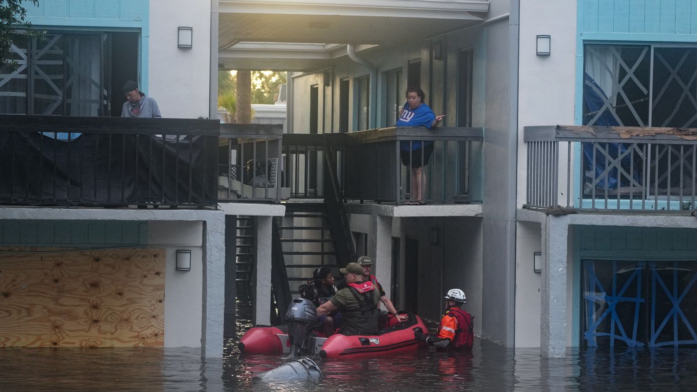 After Hurricane Milton, a Tampa Bay begins recovery again - Axios Tampa Bay