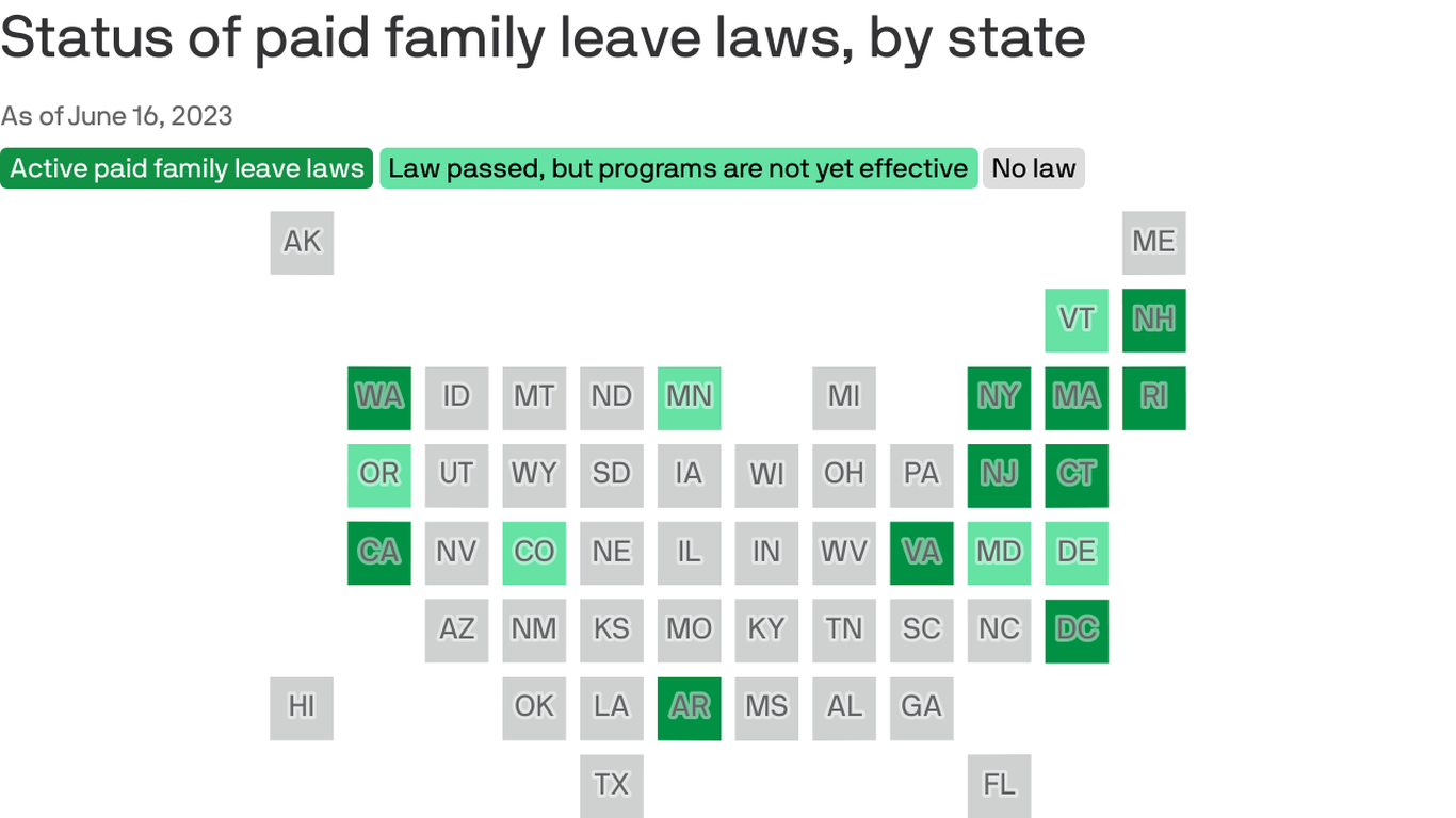 America’s paternity leave patchwork