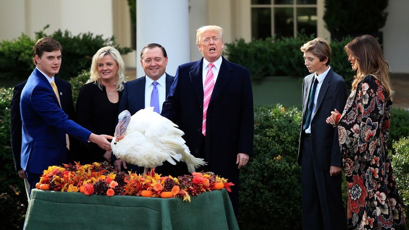 Trump pardons turkey: "Drumstick is going to be very happy"