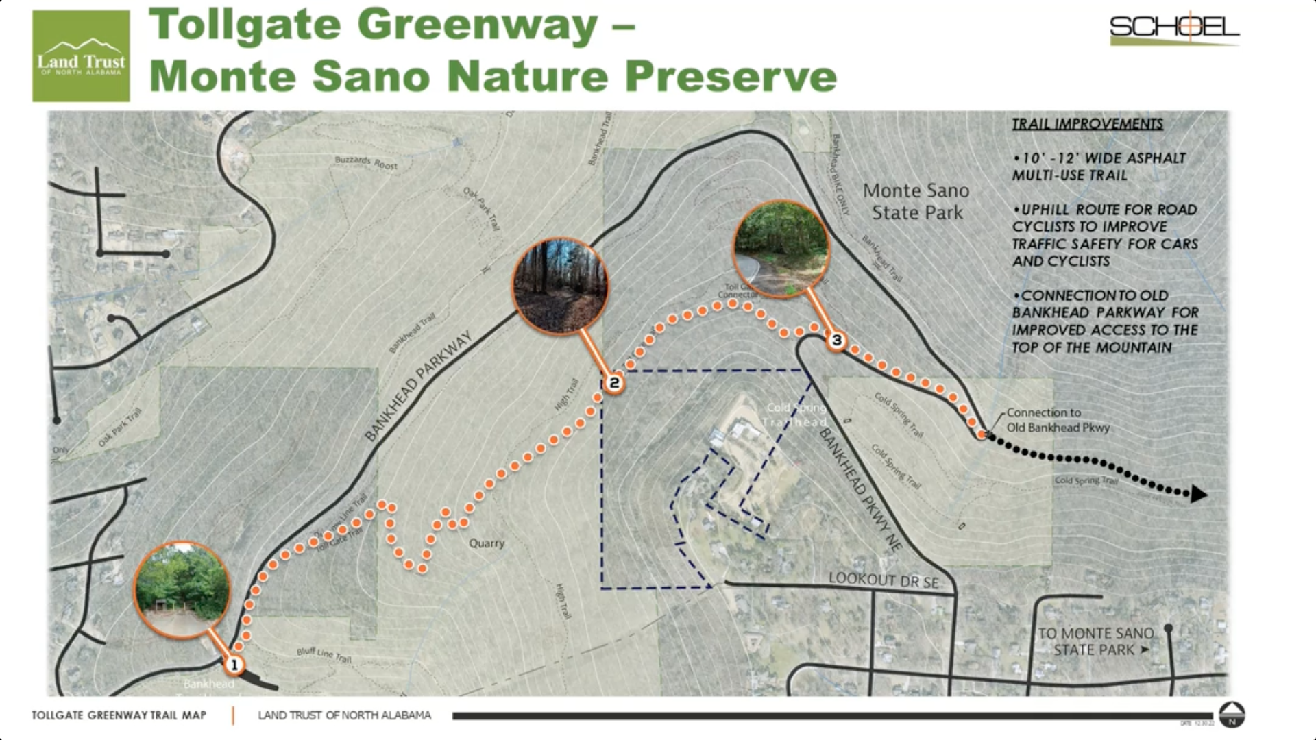 Work begins on Tollgate Greenway path to Monte Sano - Axios Huntsville