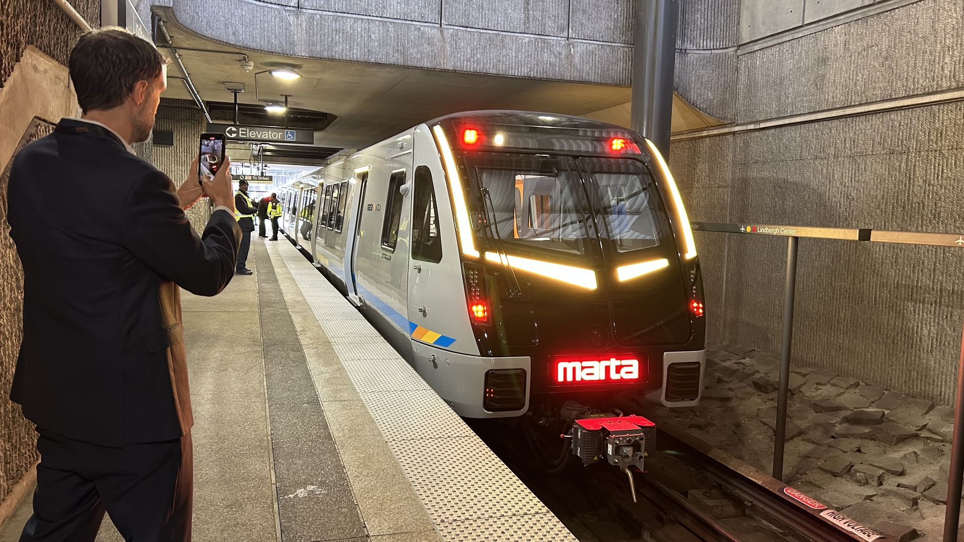 MARTA unveils look of new rail car - Axios Atlanta