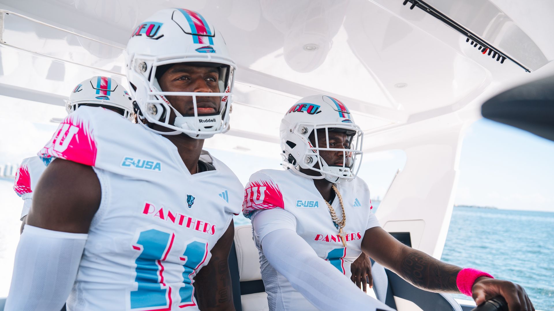 FIU football unveils "Miami Vice" jerseys with speedboat video - Axios ...