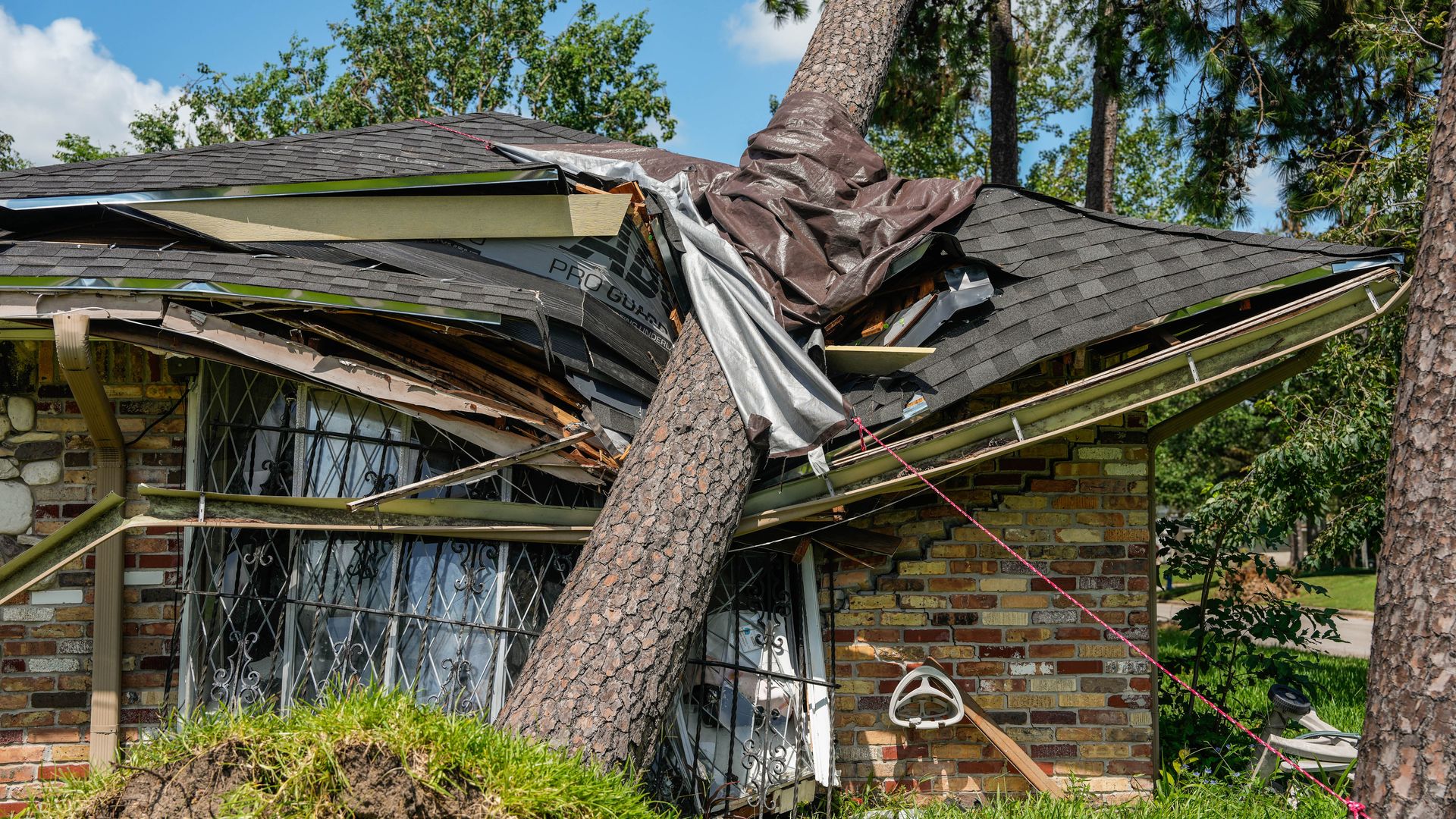 Some people in Houston are still recovering from Hurricane Beryl ...