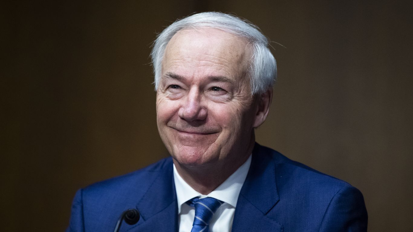 Arkansas GOP governor embarks on state-wide tour to encourage vaccinations