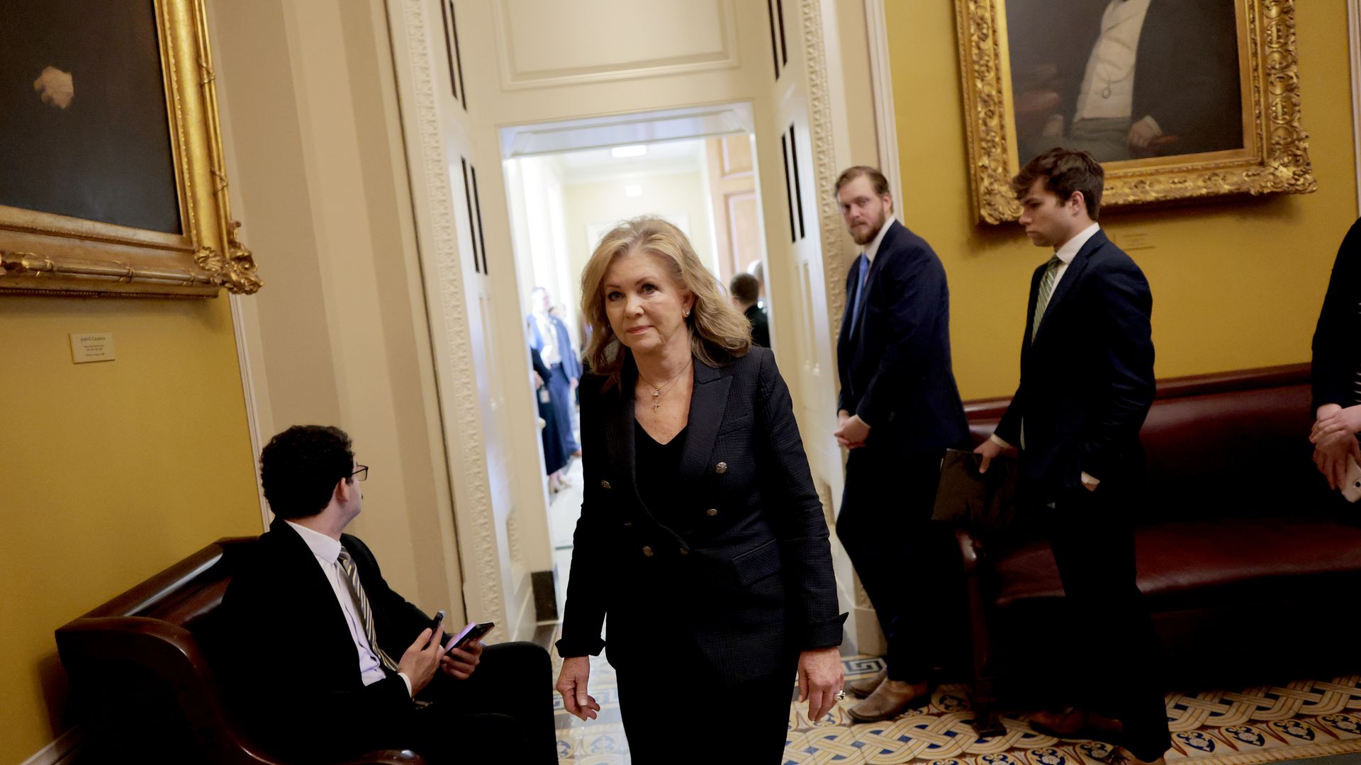 Woman charged with threatening to kill Sen. Marsha Blackburn - Axios ...