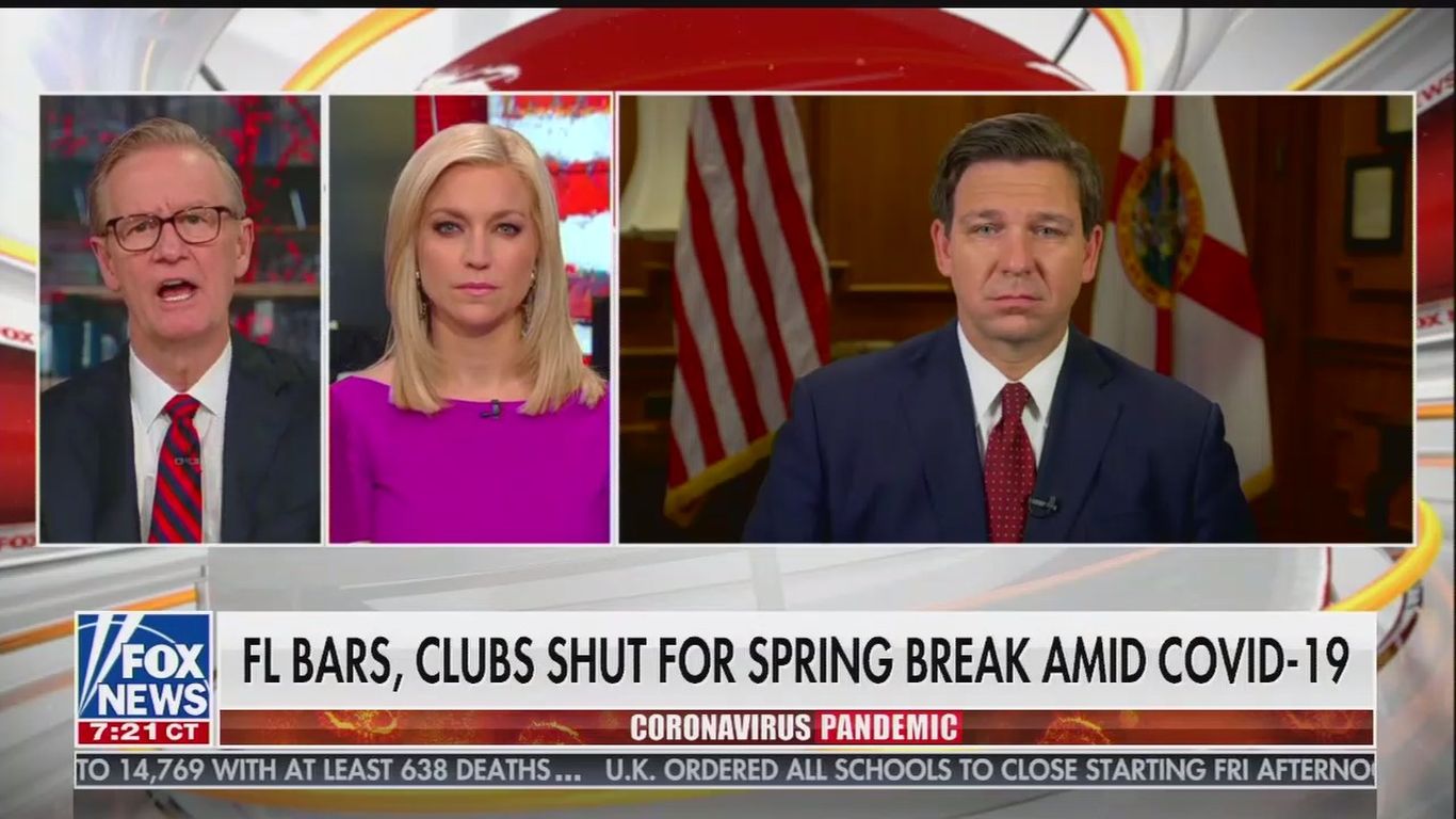 Florida Gov. DeSantis to spring breakers: "The party is over"