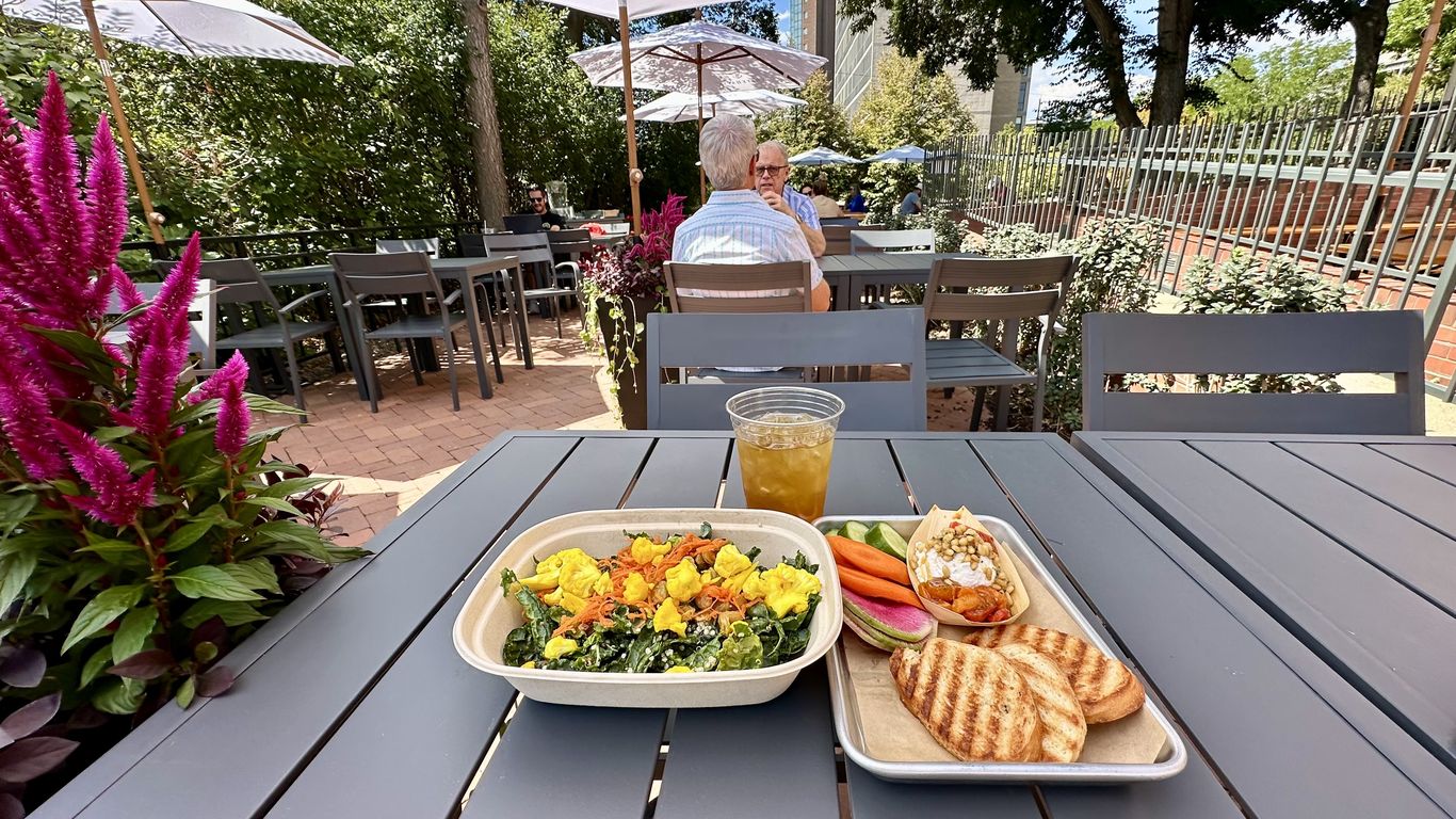 The Secret Garden cafe and bar in Cheesman Park is now open - Axios Denver