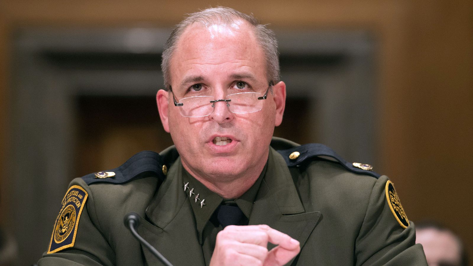 Acting CBP head touts falling border numbers at rare press briefing