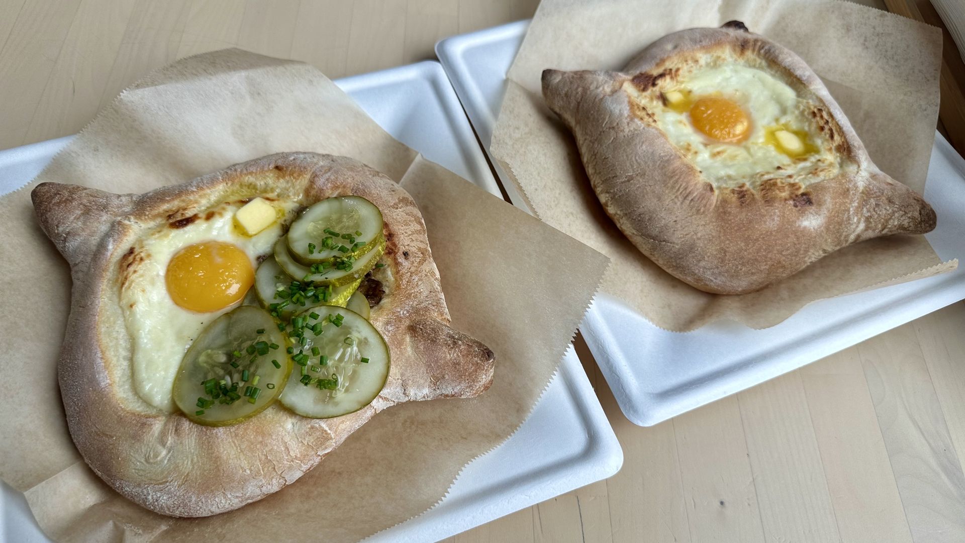 Skalka's Georgian bread boats help warm up Seattle winters - Axios Seattle