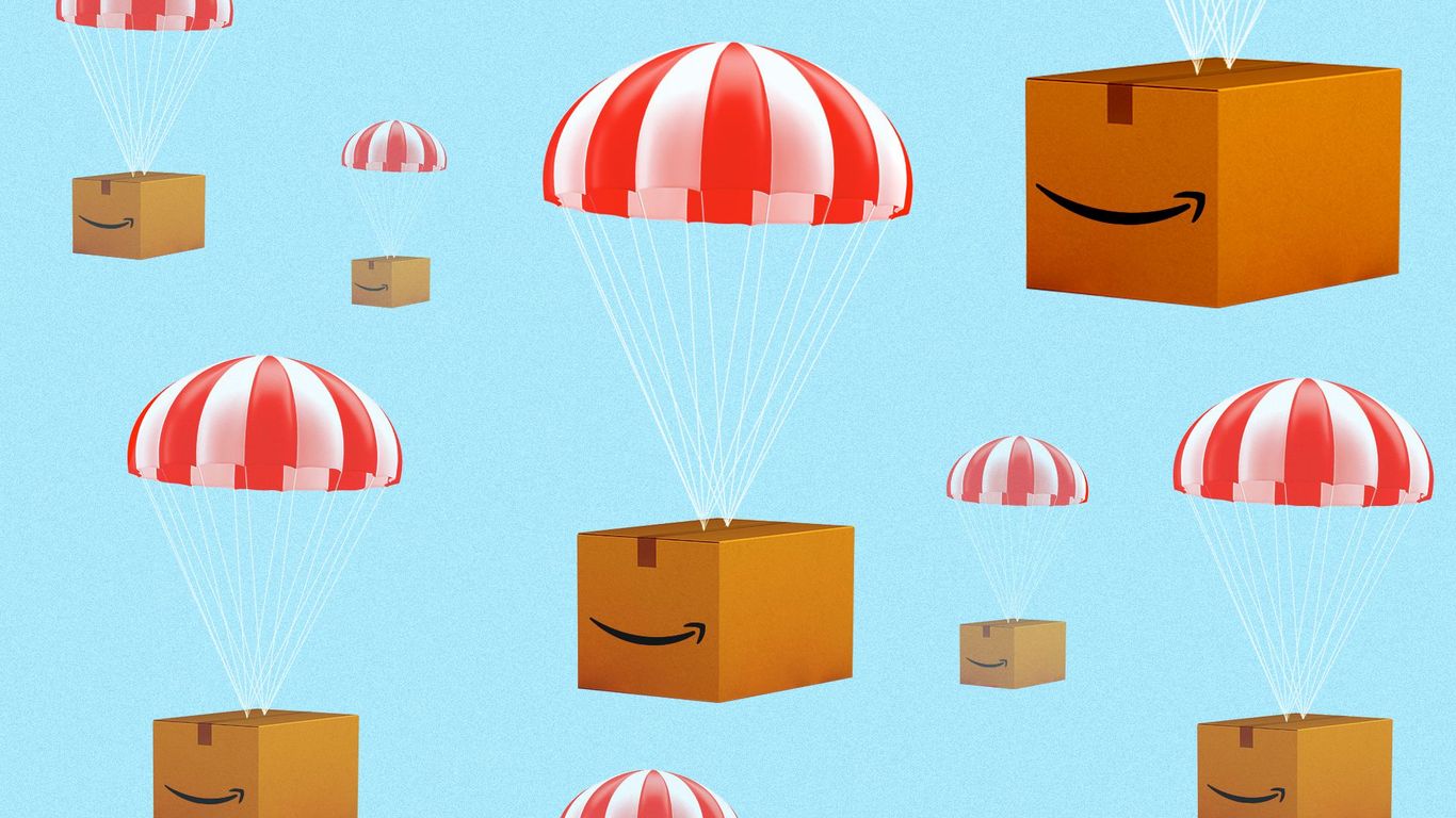 Amazon gains on UPS in package delivery volume