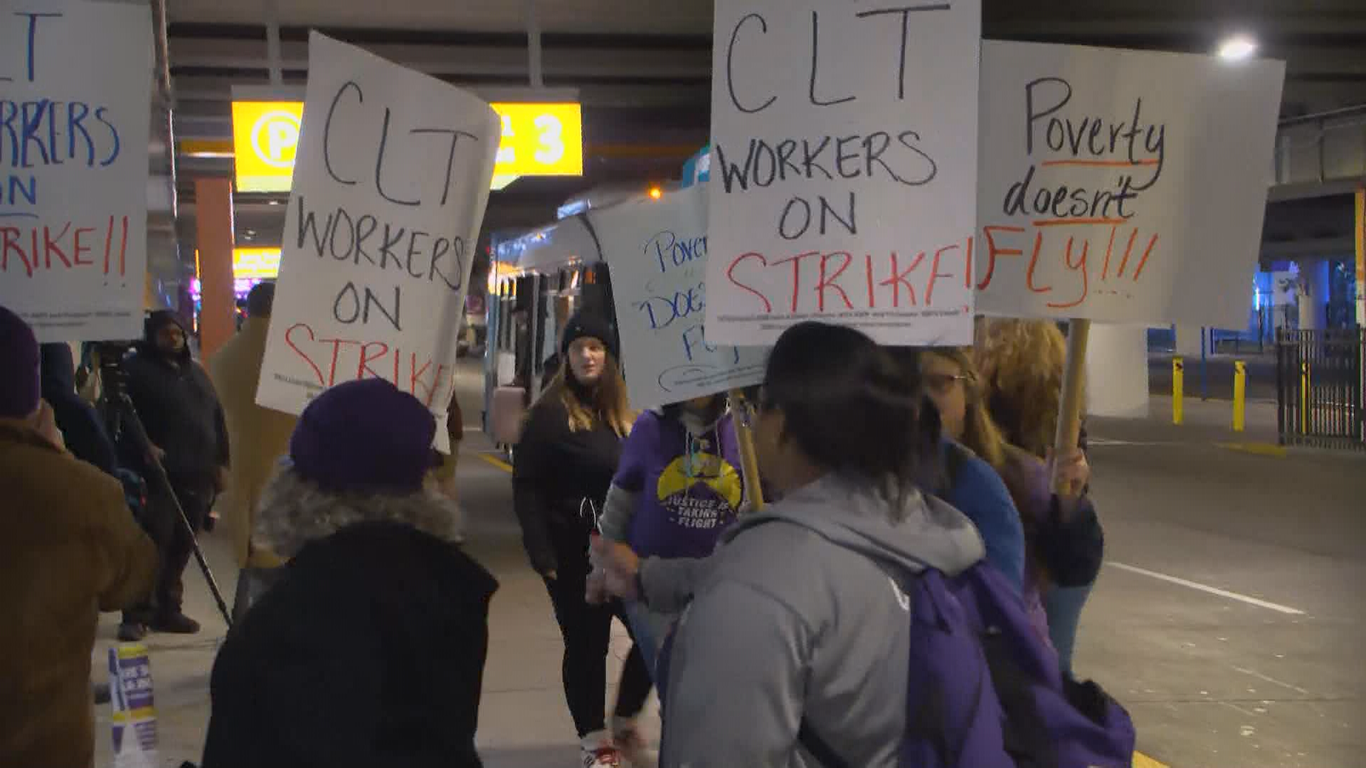 🪧 Workers strike at CLT and other speed reads - Axios Charlotte