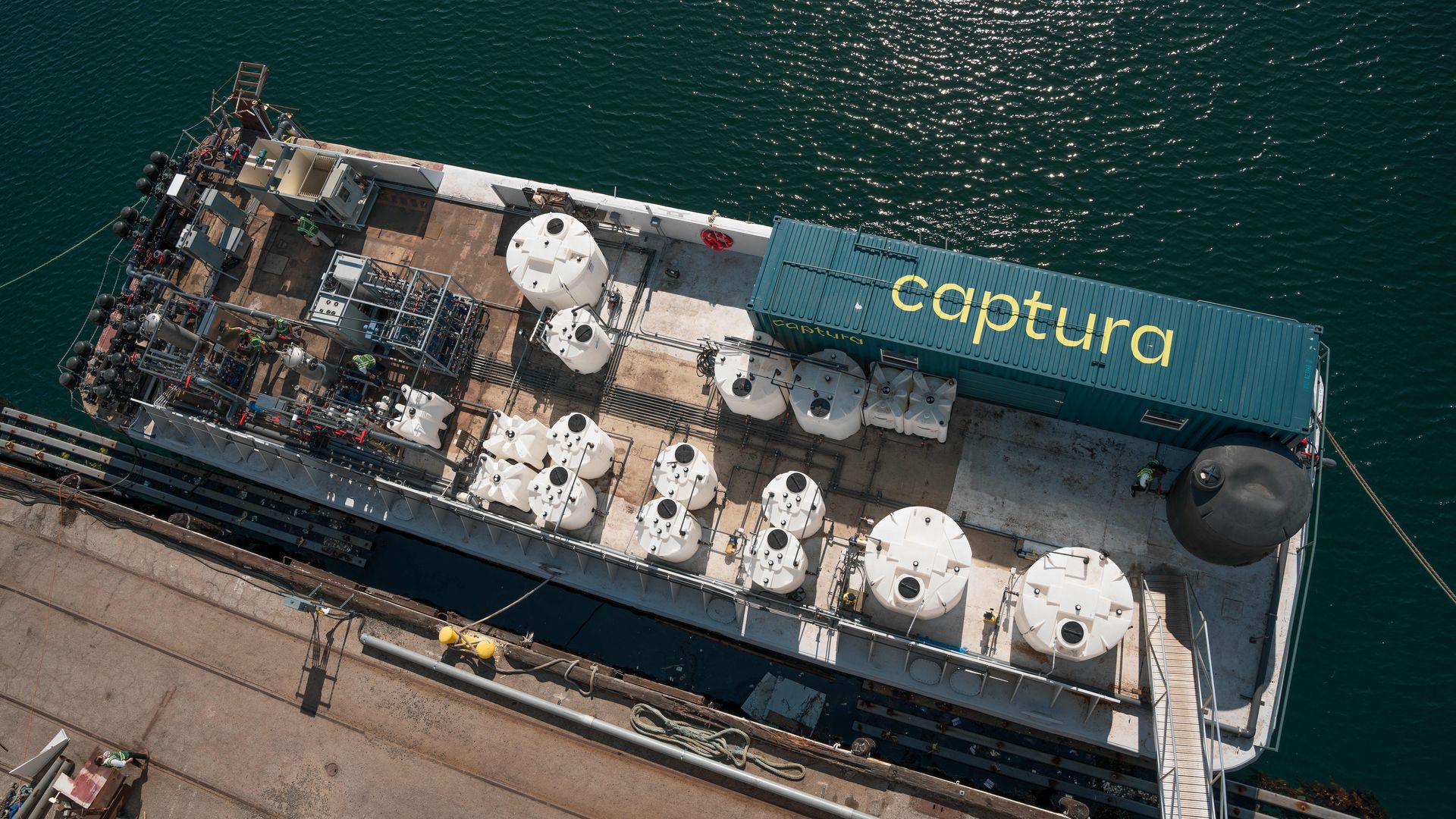 Startup Captura raises funds to commercialize ocean carbon capture