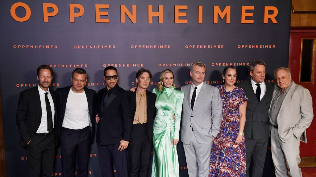 "Oppenheimer" stars walk out of premiere as actors union strike begins