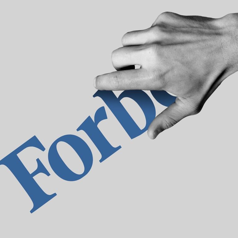 Forbes Magazine Blank Cover