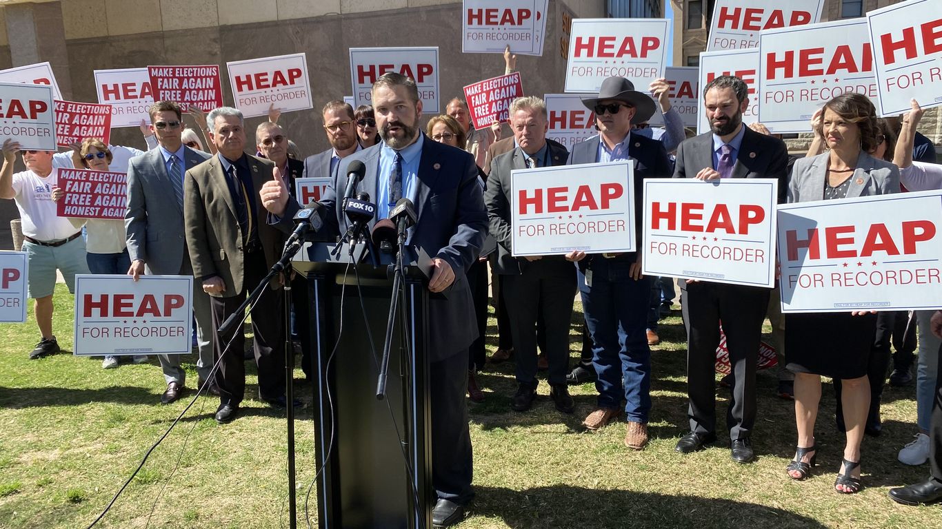 Maricopa County recorder gets primary challenge from the right - Axios ...